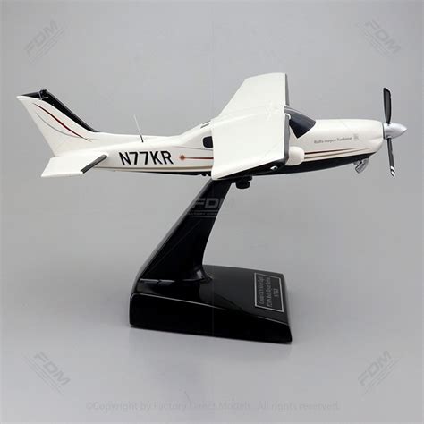 Handcrafted Custom Cessna P210n Silver Eagle Wooden Model Airplane