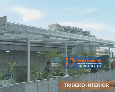 Pasang Sun Louvre Jakarta Info 0811800946 | Atap Buka Tutup Aluminum Sunlouvre Lovera Roovree