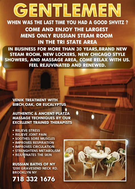 New Mens Bath House Russian Bath House Russian Banya In Nyc