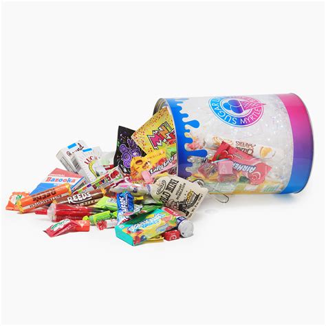 Nostalgic Candy Bucket Sugar Life Candy