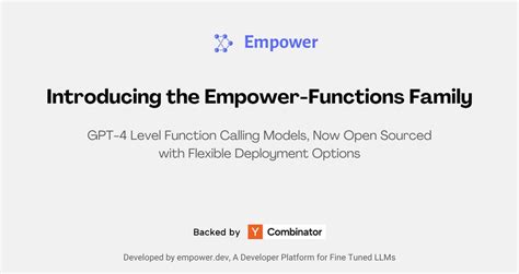 Empower Functions The Best 8b Oss Function Calling Model Rlocalllama
