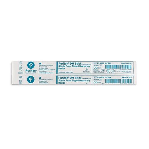 Puritan Medical 6 Sterile Foam Tip Plastic Wound Measuring Device 25