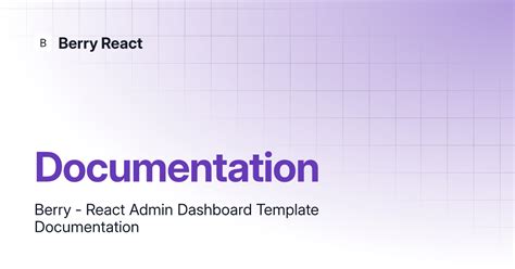 Documentation Berry React