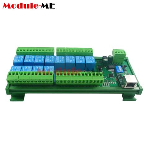 RELAY CONTROLLER 2 CHANNEL Ethernet IP Network Relay Module Internet