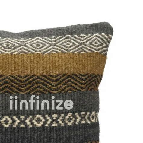 Iinfinize Multicolor Kilim Wool Jute Handmade Cushion Cover At Rs Piece In Jaipur