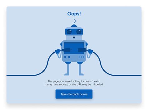 Oops Website Error Page By Jesse Rogers On Dribbble