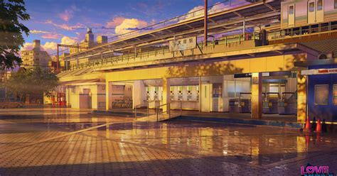 背景 Jr Station 日没 Arsenixcのイラスト Pixiv