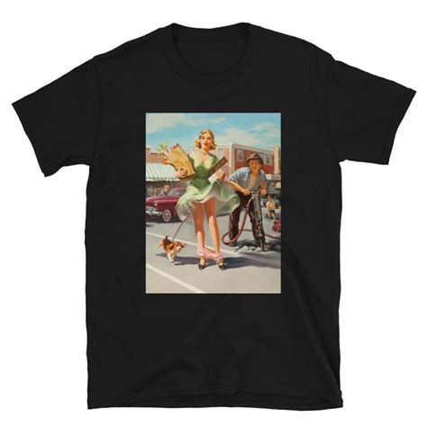 Wardrobe Malfunction Downtown Pin Up Girl Vintage Anime Hentai Etsy