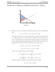 PS2 Sol Pdf ECON 3P21 Problem Set 2 Solution 2014 15 Winter Brock