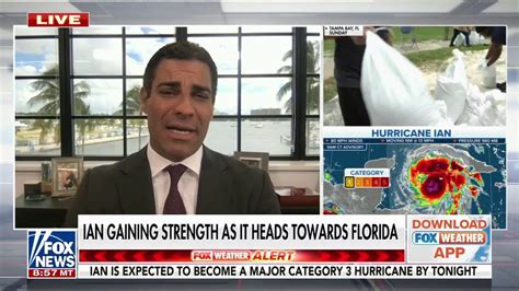 Hurricane Ian Gaining Strength As It Moves Towards Florida Fox News Video