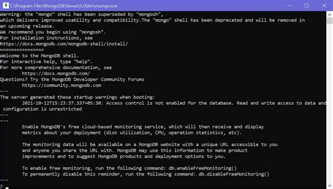 Install Mongodb Server Shell Compass On Windows
