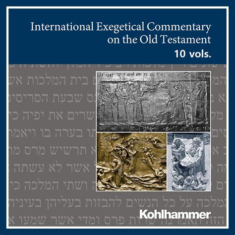 International Exegetical Commentary On The Old Testament IECOT 11