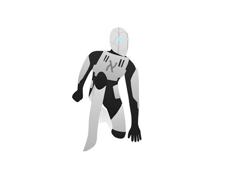 Is Art Allowed Here Anyway This Is A New Robotandroid Character I Made His Name Is Aleph