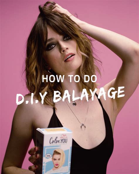How To Do Balayage At Home In Just 4 Steps Wella