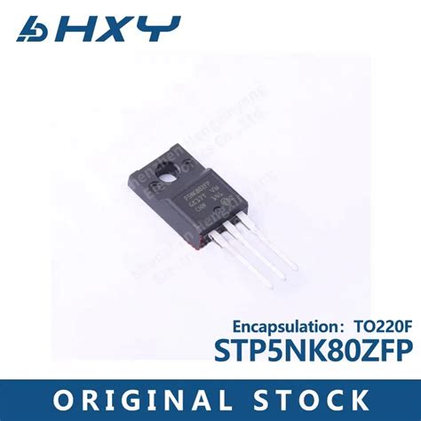 5PCS STP5NK80ZFP P5NK80ZFP 800V 4.3A TO220FN-channel MOS tube field ...