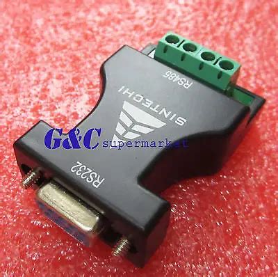 2pcs RS 232 RS232 To RS 485 RS485 Interface Serial Adapter Converter