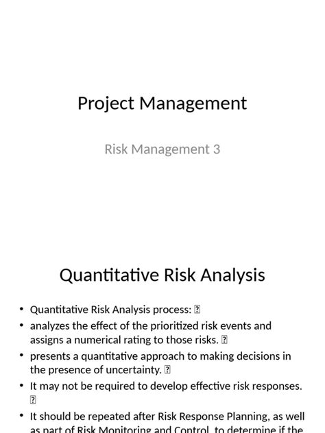 Project Management Lecture 6 C Pdf