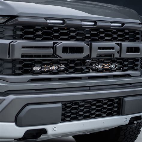 Baja Design Onx6 10 Combo Clear Behind Grill 2021 Ford Raptor