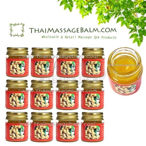Ginger Balm 5g X 12 216 Oz Thai Massage Balm Wholesale Retail