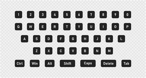 Premium Vector Computer Button Keyboard Concept Letter Button