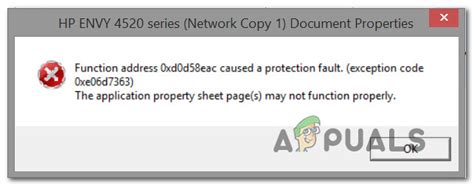 how to fix function address caused a protection fault error appuals