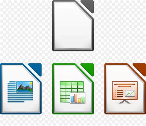 Libreoffice编写计算机图标办公套件linux方面png图片素材下载 图片编号1408938 Png素材网