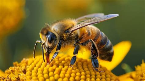 Community Engagement On Bee Conservation Stock Illustration