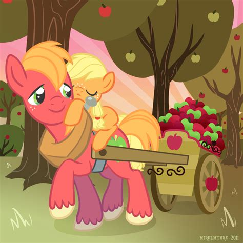 Mlp Applejack And Big Mac