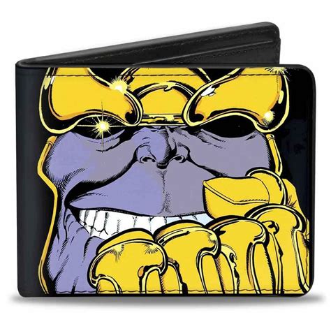 Marvel Avengers Thanos Bi Fold Wallet Heroes Infinity War