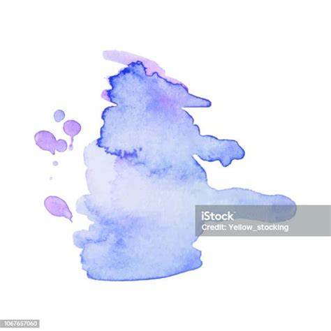 추상 미술 핸드 페인트 절연 수채화 흰색 바탕에 얼룩 수채화 배너 디자인에 대한 스톡 사진 및 기타 이미지 디자인 때묻은