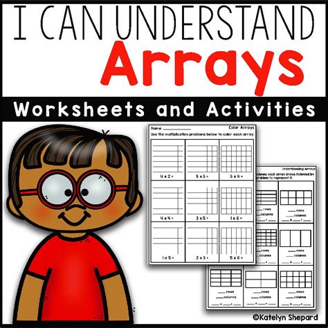 Multiplication Arrays Worksheets Grade 3
