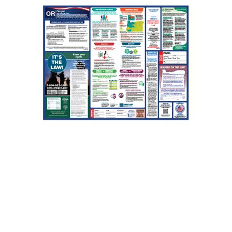 Oregon State Only Labor Law Poster