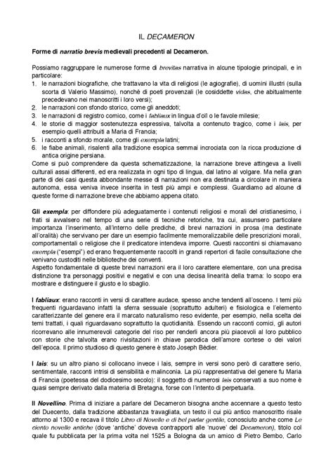 Decameron Analisi Dettagliata Dei Modelli E Temi Principali Del