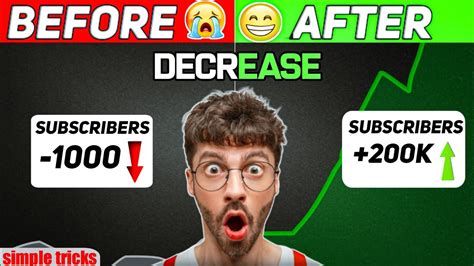 How To Solve Subscribers Decreaseing Problem Whys Subscribe Dropped