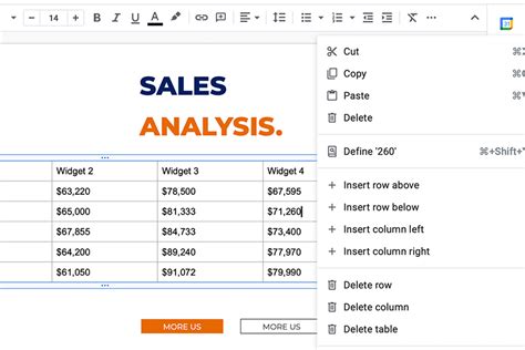 How To Quickly Make Add Format Tables In Google Slides Envato Tuts