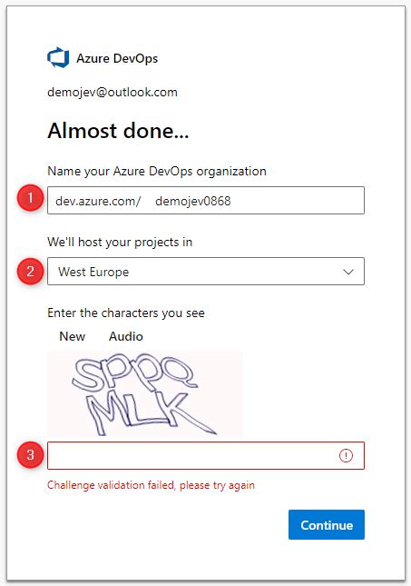 How To Create An Organization In Azure Devops Devjevnl Azure Cloud Security And Devops