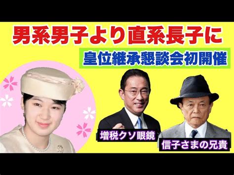 【皇位継承懇談会初開催】男系男子をやめれば良い 難解なテーマのようで至って簡単です（2023年11月21日） 日本晴れチャンネル