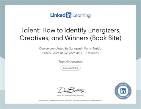 Certificate Of Completion Sanapathi Vamsi Naidu