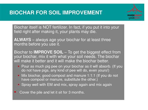Pdf Making Biochar Fertilizer Warm Heart Worldwide