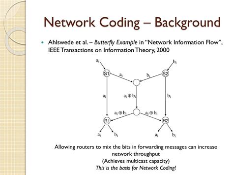 Ppt Xors In The Air Practical Wireless Network Coding Powerpoint