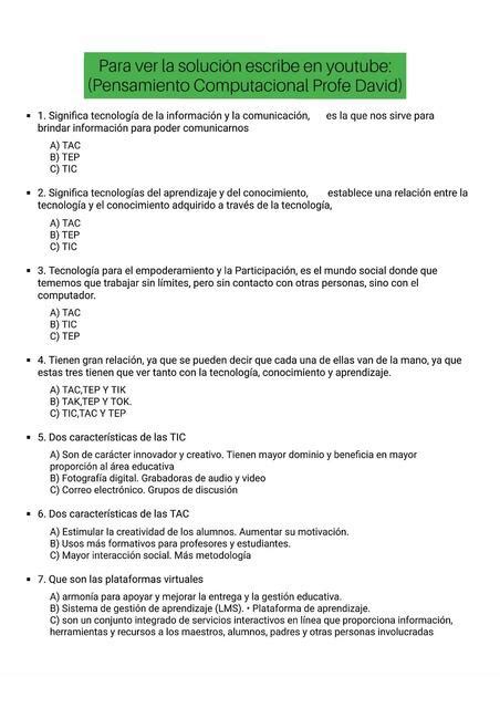 Pensamiento Computacional Alfredo Manobanda Udocz