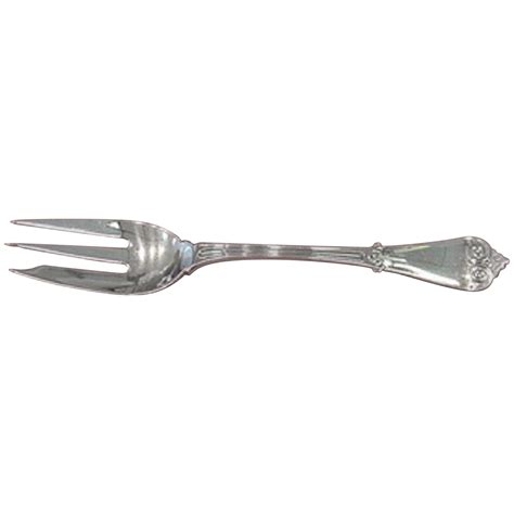 Faneuil By Tiffany And Co Sterling Silver Oyster Fork 3 Tine Gold