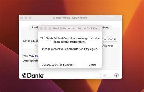 Macos Dvs Manager Service Is No Longer Responding Error On Macos 13