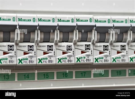 Safety Fuse Switches Stock Photo Alamy