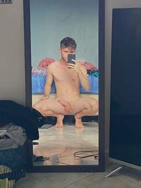 Men Sitting Naked Legs Open Page Lpsg