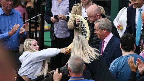 Woman Pleads Guilty After Throwing Milkshake At Nigel Farage