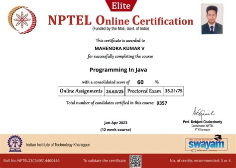 mahendra kumar on linkedin javaprogramminglanguage smvec nptel