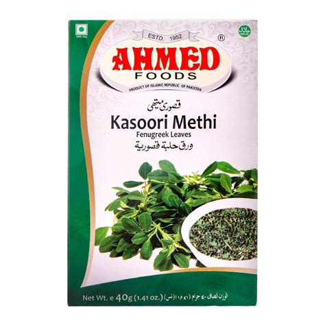 Ahmed Foods Kasoori Methi 40g Online At Best Price Indian Lulu Qatar