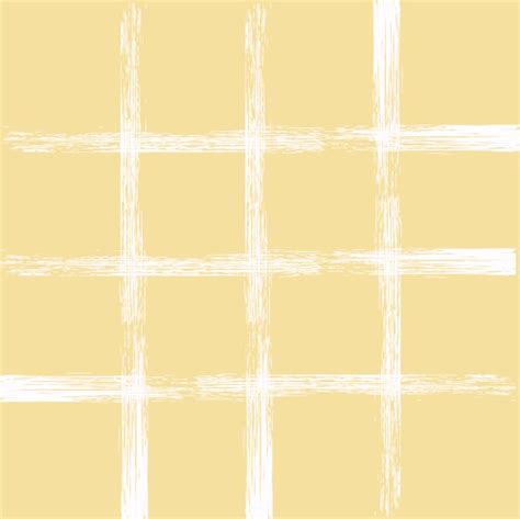 Hand Drawn Brush Textured Checkered Pattern Vector Image
