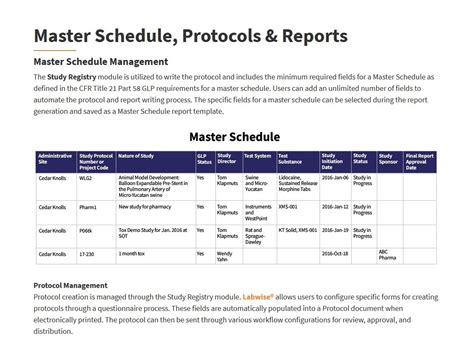 14 Amazing Master Schedule Template Redlinesp